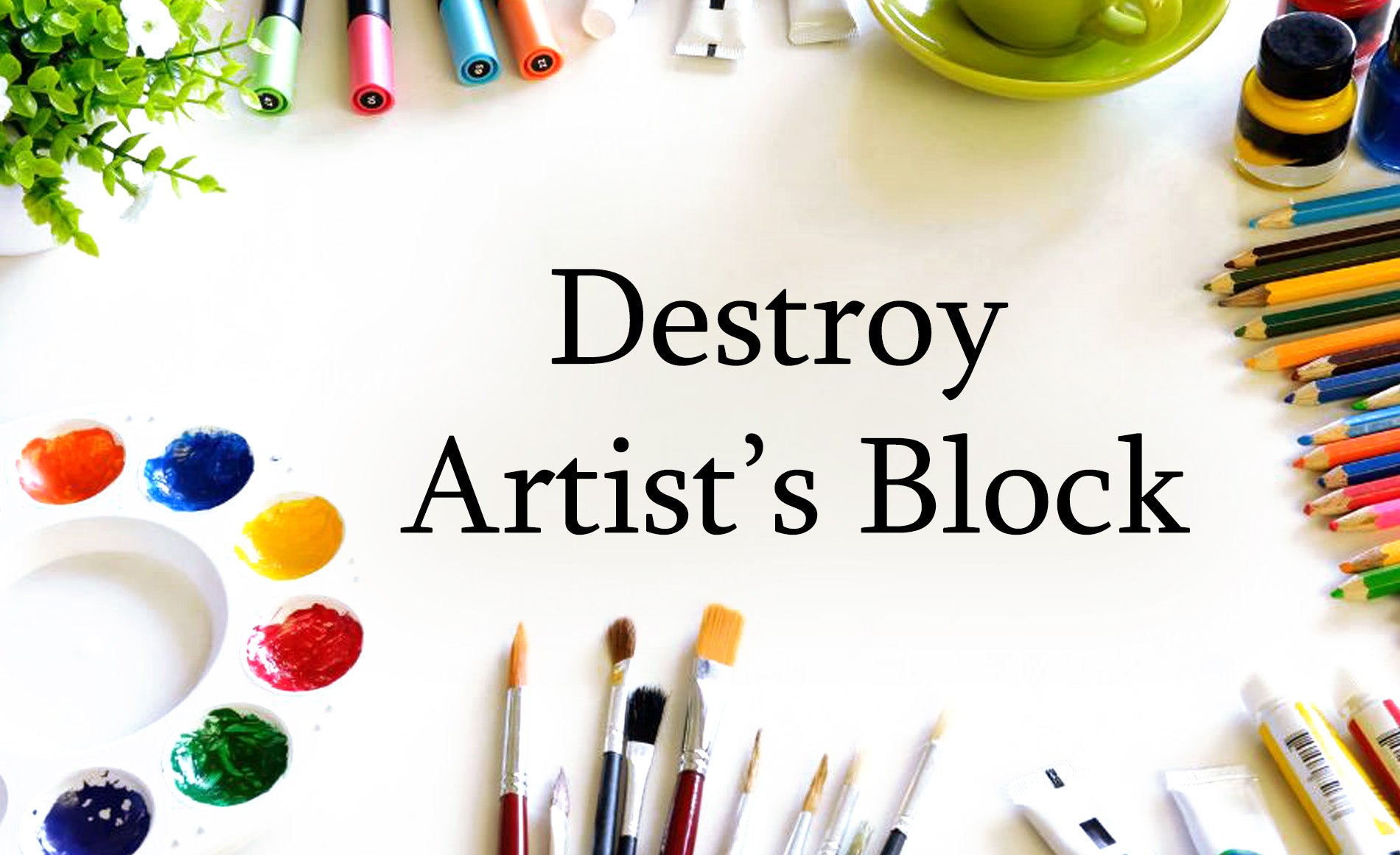 Overcoming Artist's Block: Tips and Strategies for Boosting Your Creat – Chuck Black Art