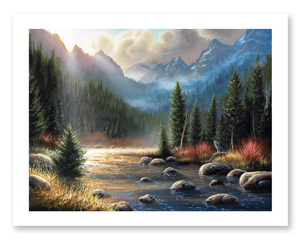 "The Calling" Landscape Art Print – Chuck Black Art
