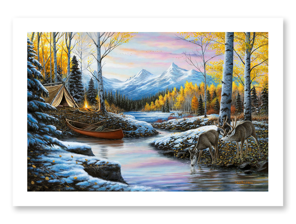 "High-country Love" - Western Landscape Art Print – Chuck Black Art